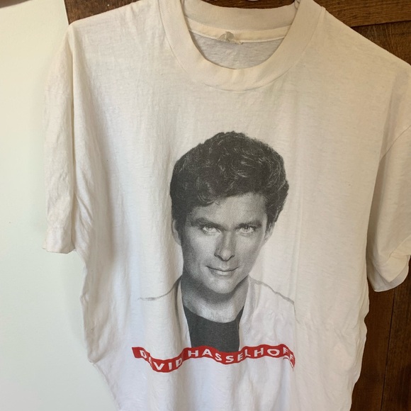 Vintage | Shirts | David Hasselhoff Vintage Tshirt | Poshmark